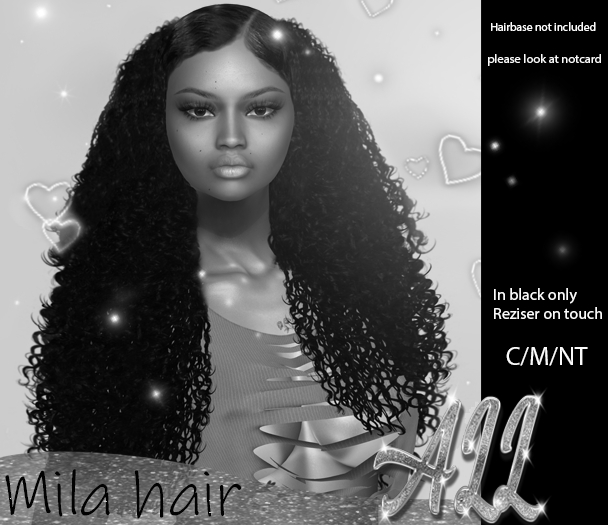 Second Life Marketplace Mila Hair [all Hair] Demo